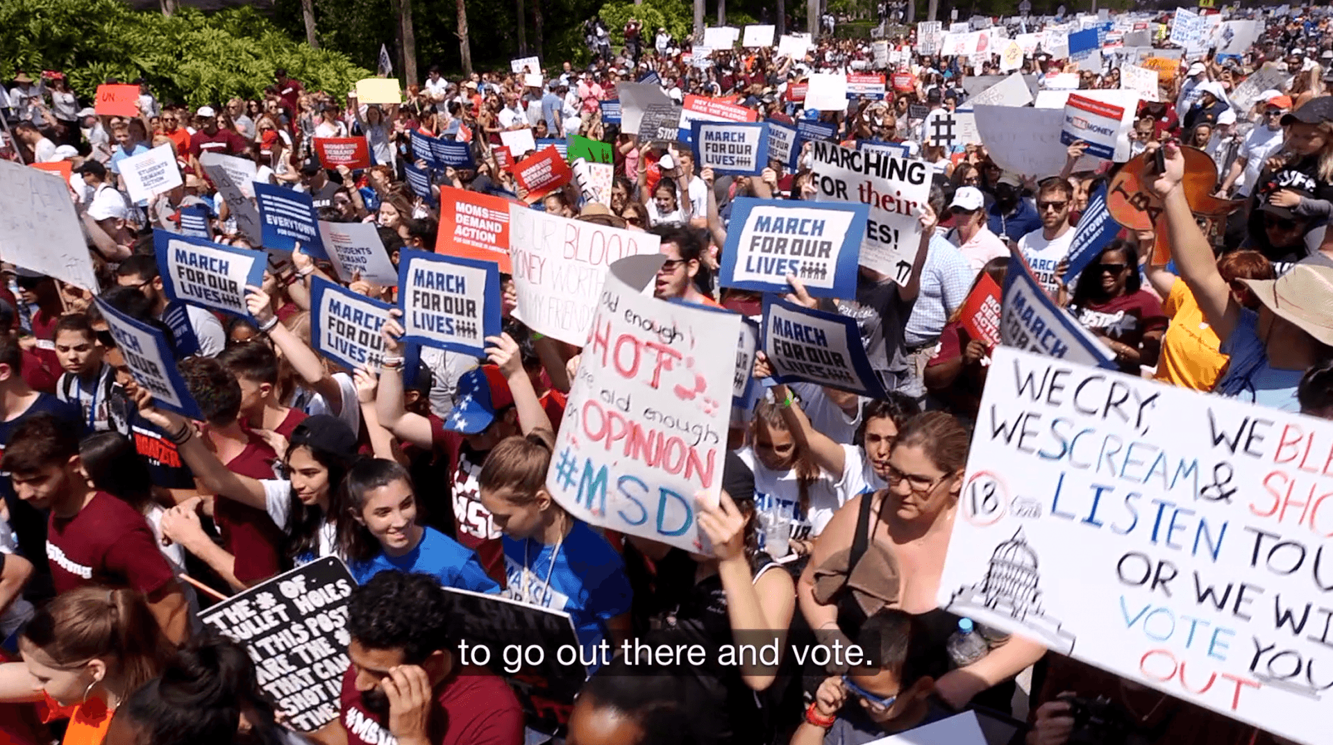 Don't Just Protest - Go Vote - GoVote